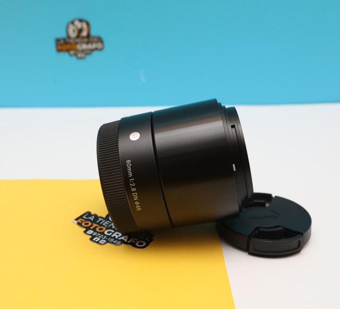 Lentes Sigma 60mm, F2.8 DN para cámaras Sony – La Tienda del Fotógrafo